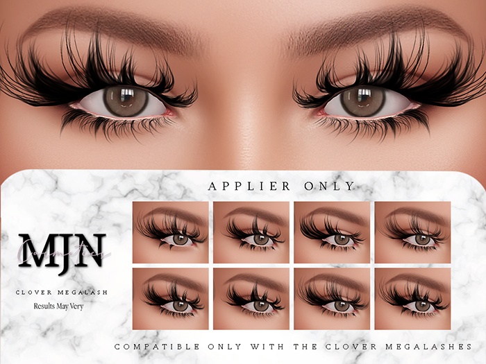 Second Life Marketplace - [MJN] Selecta Clover {CLOVER MEGALASH}